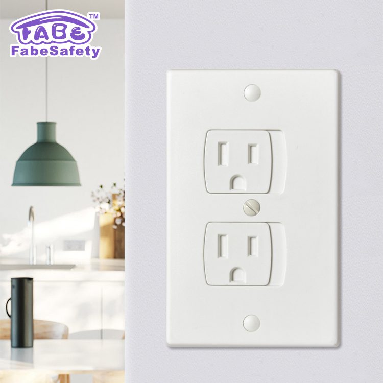 Fabe baby safety Childproof Self-Closing Outlet Covers An Alternative ...